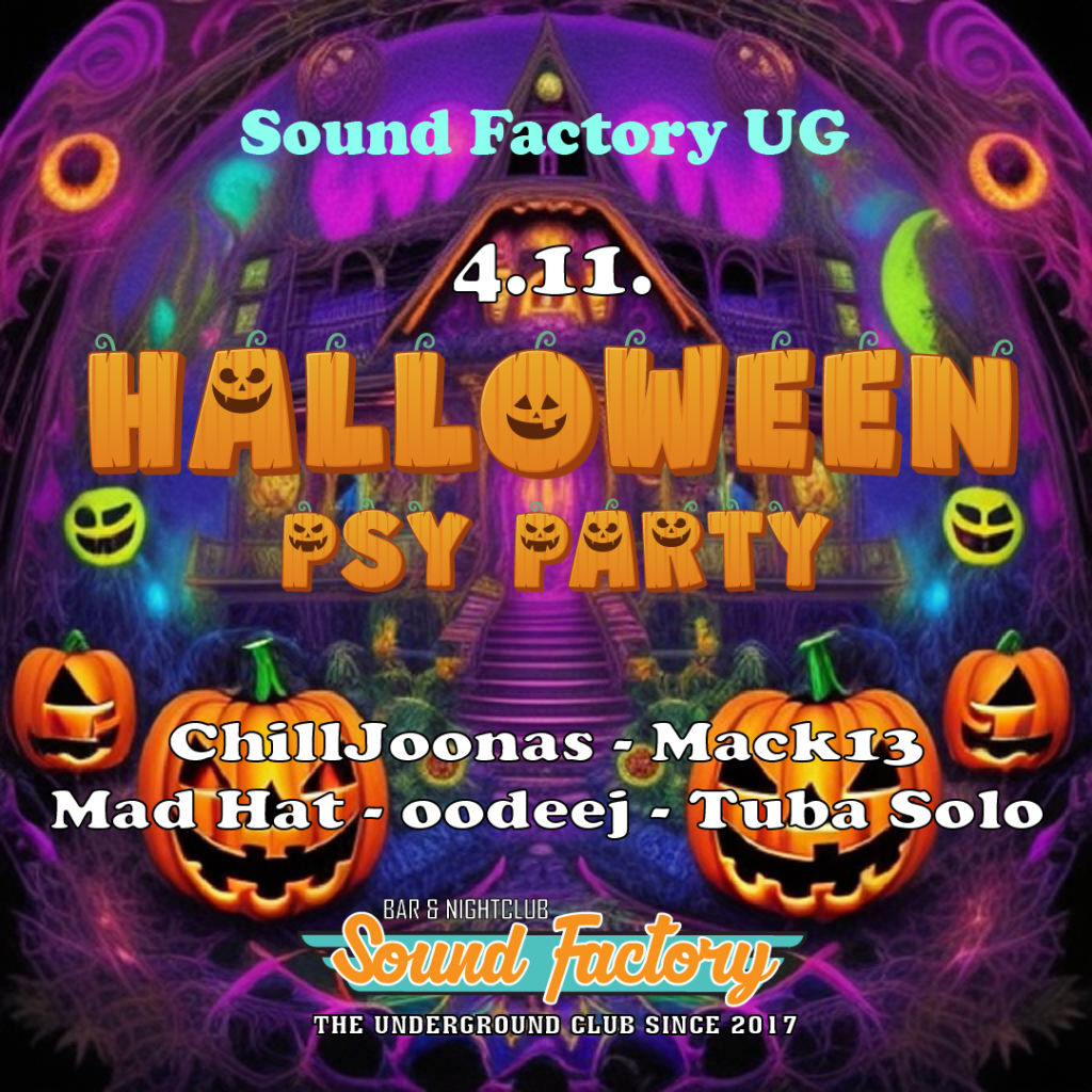 Halloween Psy Party - Sound Factory Bar & Nightclub