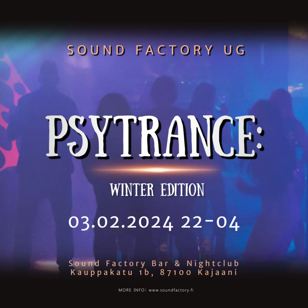 Psytrance Winter Edition - Sound Factory Bar & Nightclub